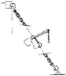 LASHING CHAIN MODEL LC-23-20, BOTH END HOOK B/L 20TON - Ghesquiers
