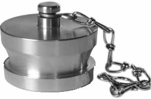 CAP MALE HOSE COUPLING BRASS, INSTANTANEOUS 2-1/2" SM420065 - Ghesquiers