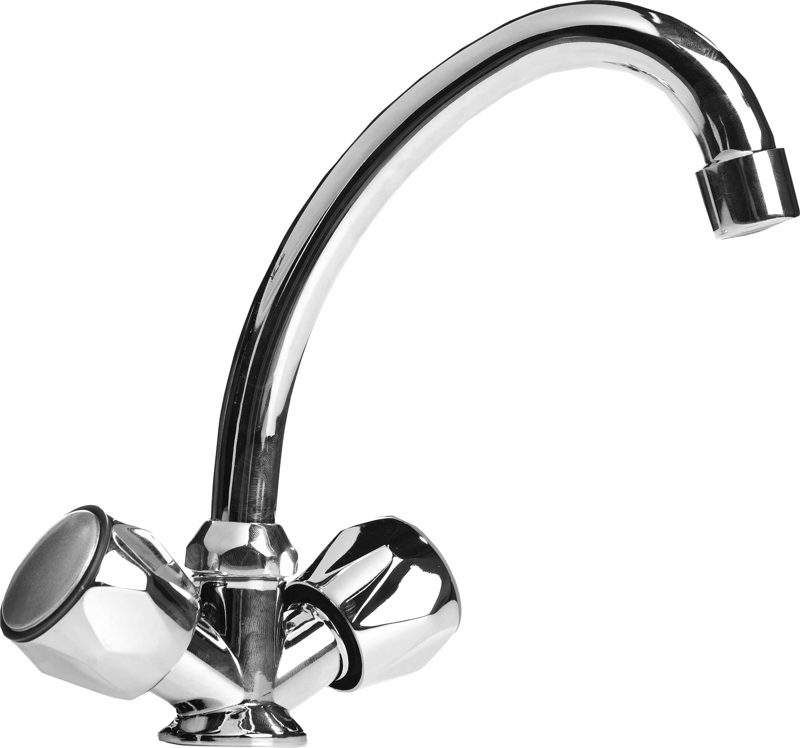 FAUCET KITCHEN SA555021, 1 HOLE W/SWIVEL SPOUT 200MM - Ghesquiers